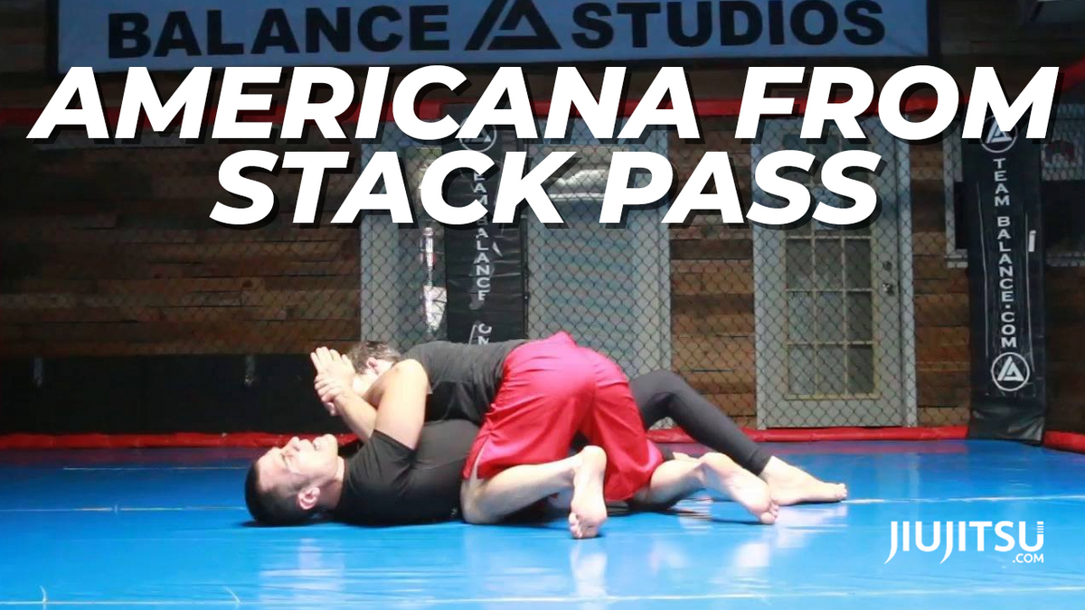 Americana from Stack Pass – JiuJitsu.com