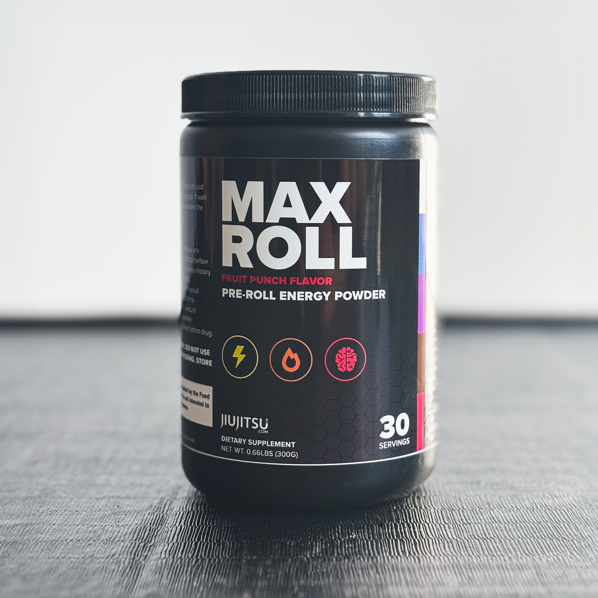 Max Roll Pre-Roll Energy Powder | Jiu Jitsu Pre-Workout Supplement – JiuJitsu.com