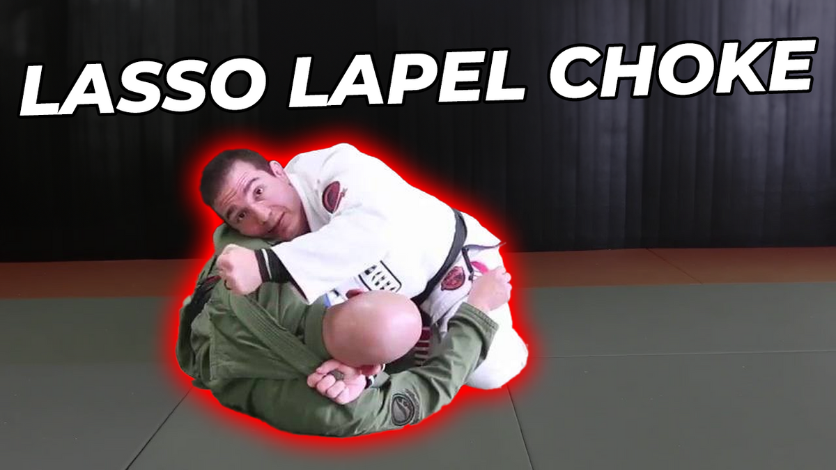 Lasso Lapel Choke from Half Guard – JiuJitsu.com