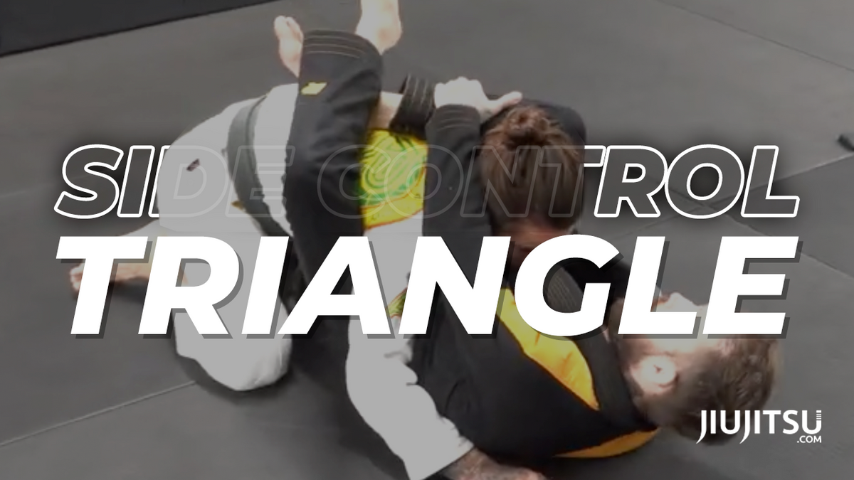 Triangle Choke Setup From Side Control – JiuJitsu.com
