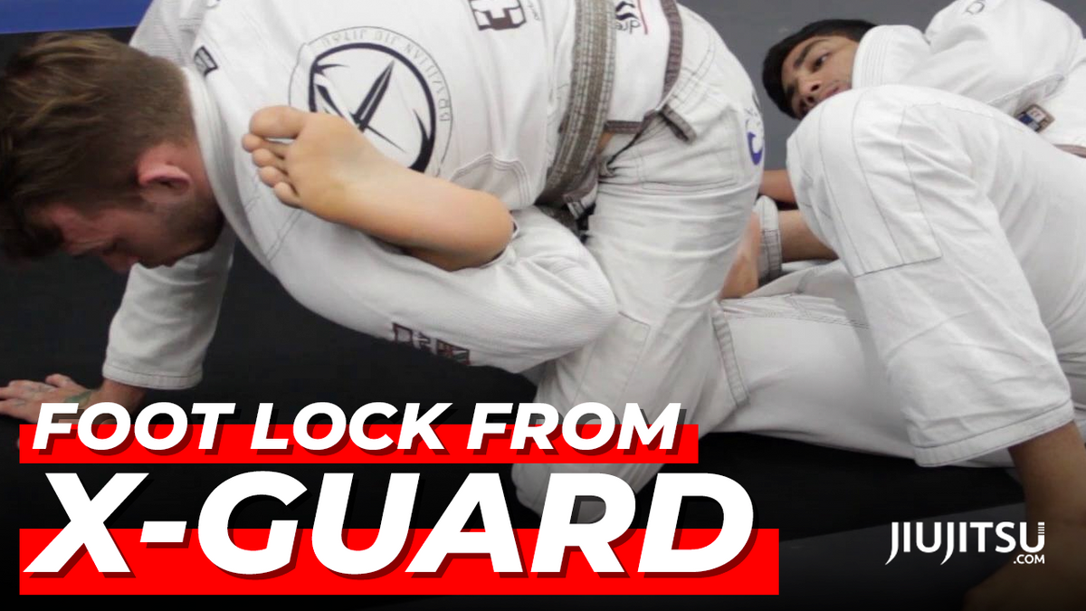 Foot Lock Set Up from X-Guard – JiuJitsu.com
